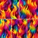 Abstract Fire Flames Patterns Seamless - Etsy