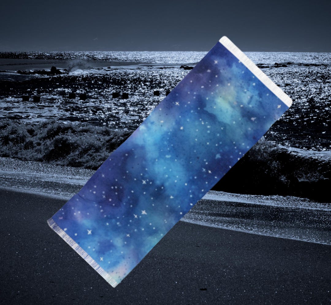Galaxy Print Light Scarf, Ethereal Space Scarf for All Seasons, Boho ...