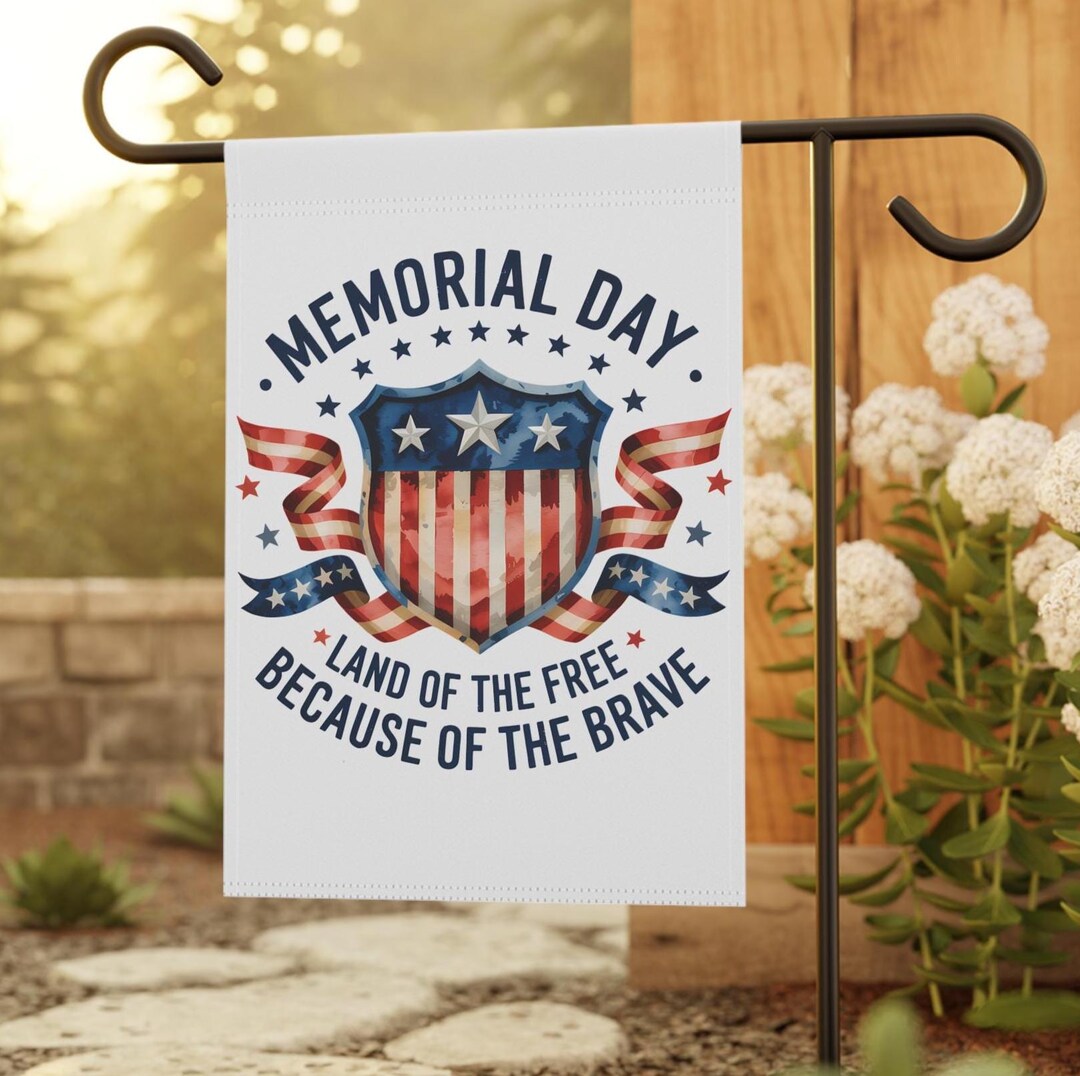 Outdoor Banner, Patriotic Yard Sign, Memorial Day Decor, Veterans Day ...