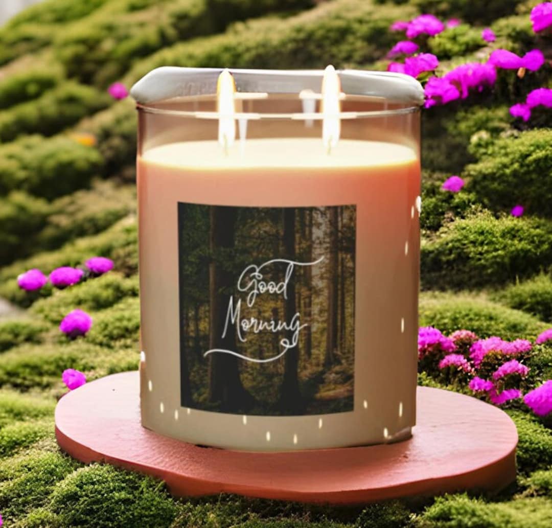 Scented Candle, Good Morning Forest Candle Full Glass, 11oz - Etsy