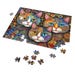Colorful Cat Jigsaw Puzzle With Tin Fun for Cat Lovers, Family Game ...