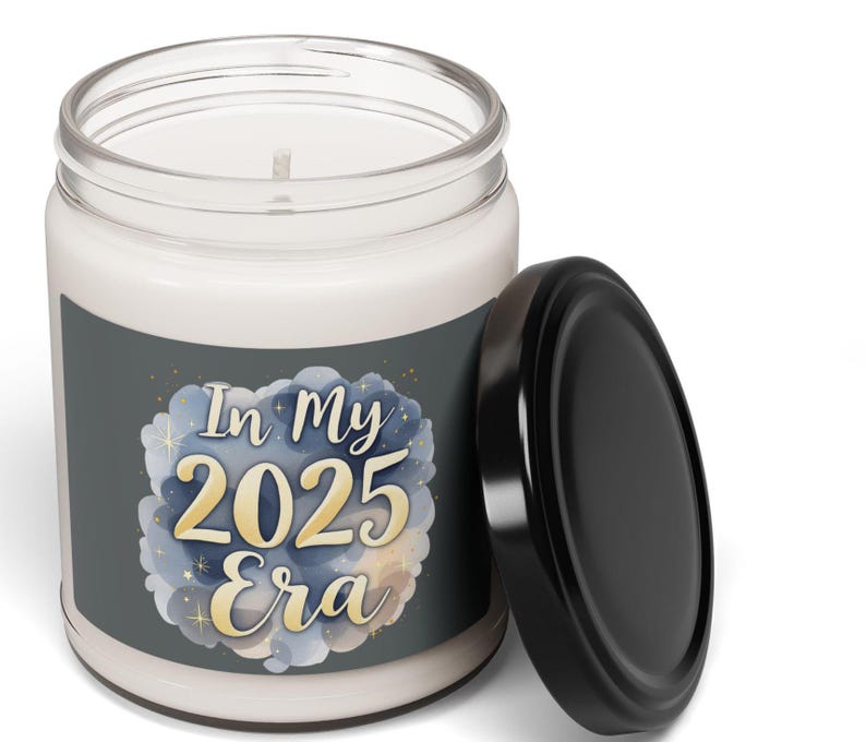 2025 Era Scented Soy Candle - New Years Eve Candle-2025 Memory Candle ...