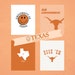 University of Texas at Austin Set of 4 College Wall Art - Etsy