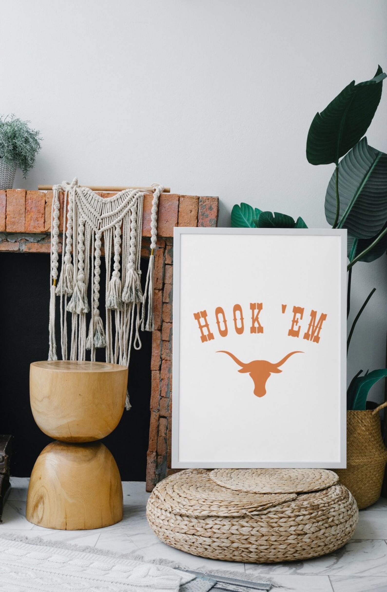 University of Texas at Austin Set of 4 College Wall Art - Etsy