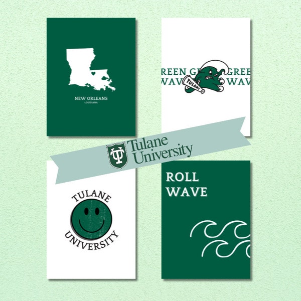 Tulane Art - Etsy