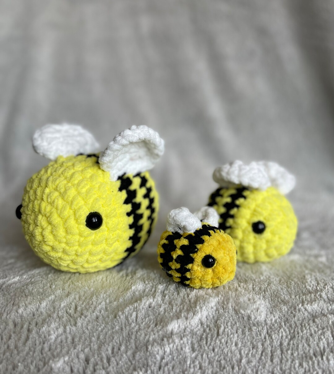 Crochet Stuffed Bee - Etsy