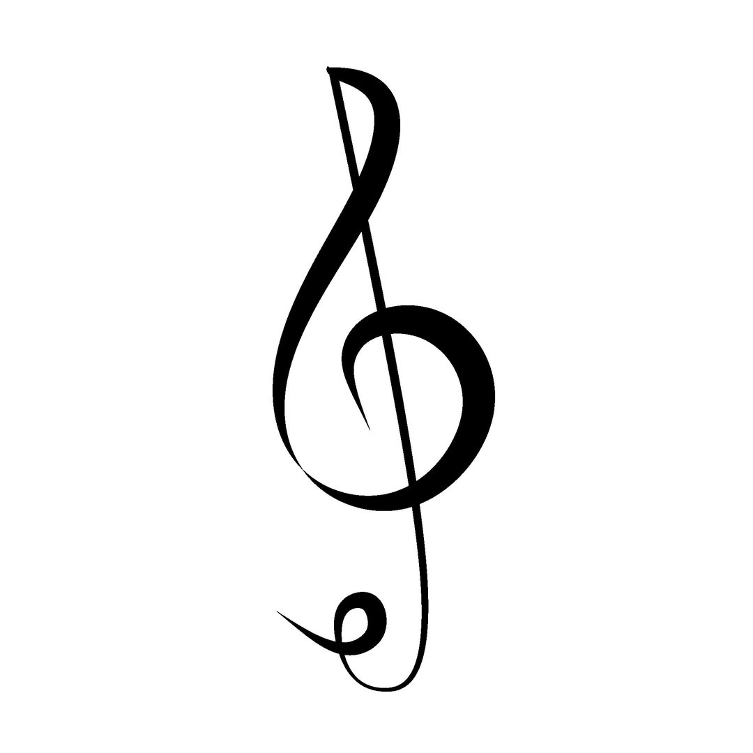 Treble Clef Music Note Svg Png Eps Jpg and Pdf Files INSTANT - Etsy