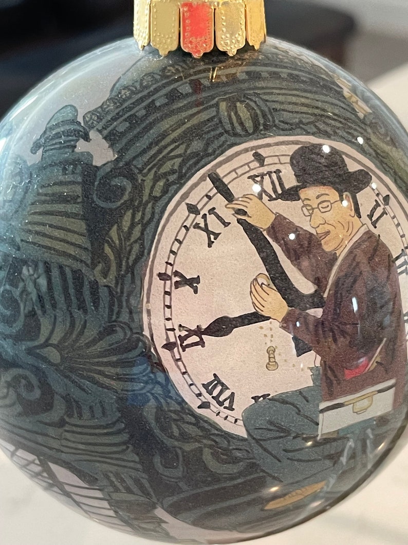 Marshall Fields Vintage Ornament Clock Repair Man - Etsy