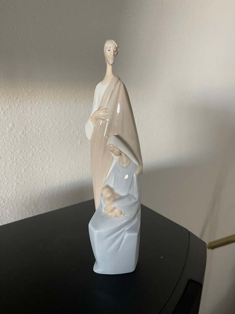 LLADRO Holy Family Porcelain Figurine 4585 Vintage - Etsy