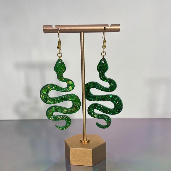 Snake Earrings - Etsy