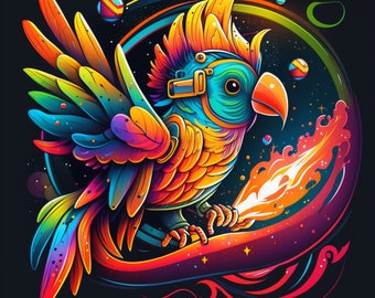 Psychedelic Sky - Etsy