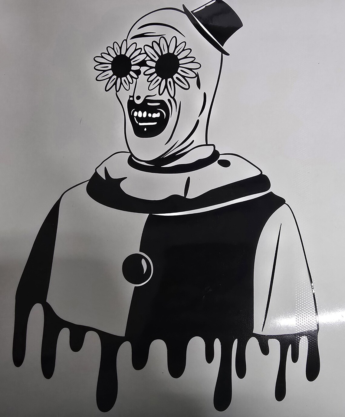 Art the Clown Sticker Decal terrifier - Etsy UK