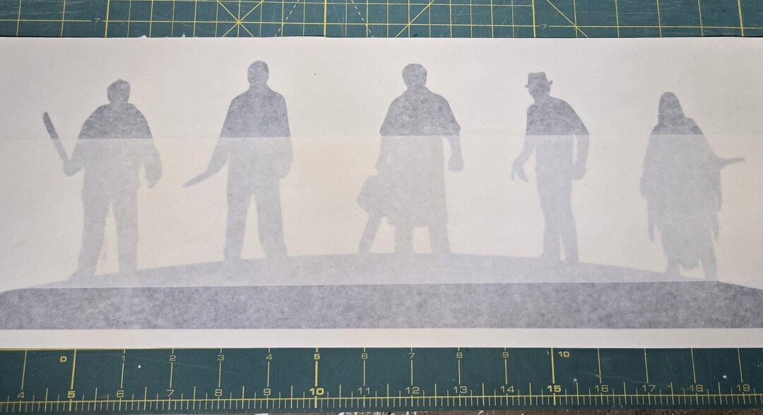 Horror Characters Tailgate/rear Window Decal - Etsy