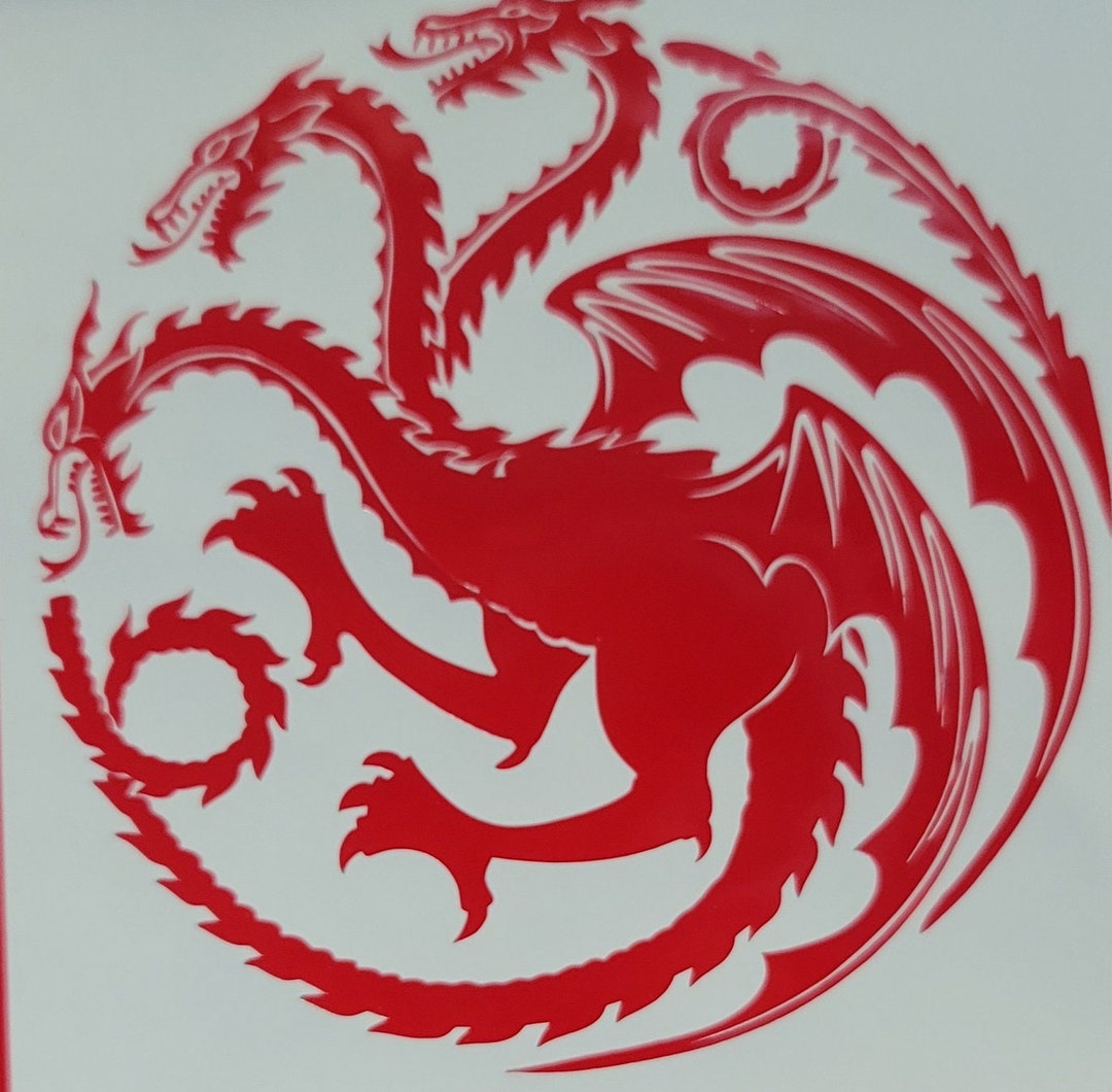 Targaryen Emblem Vinyl Sticker Decal - Etsy