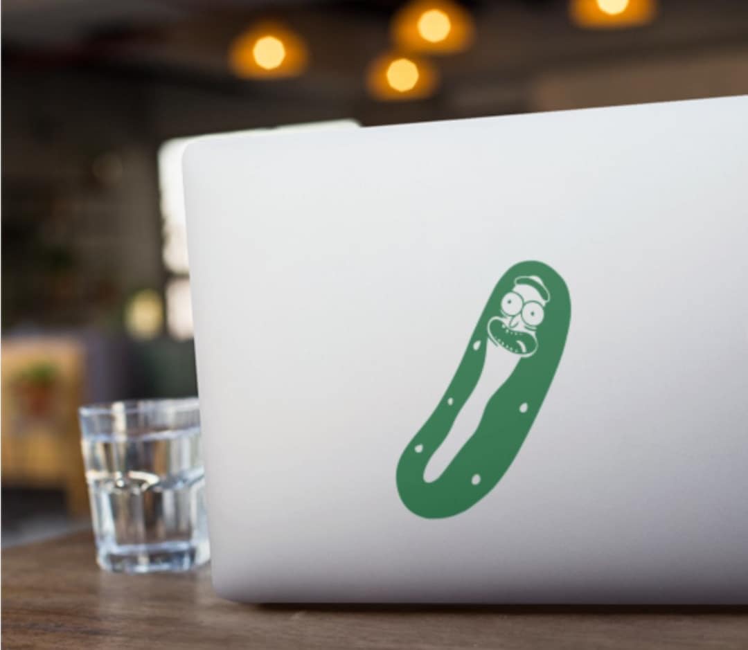 Pickle Rick Decal Sticker - Etsy