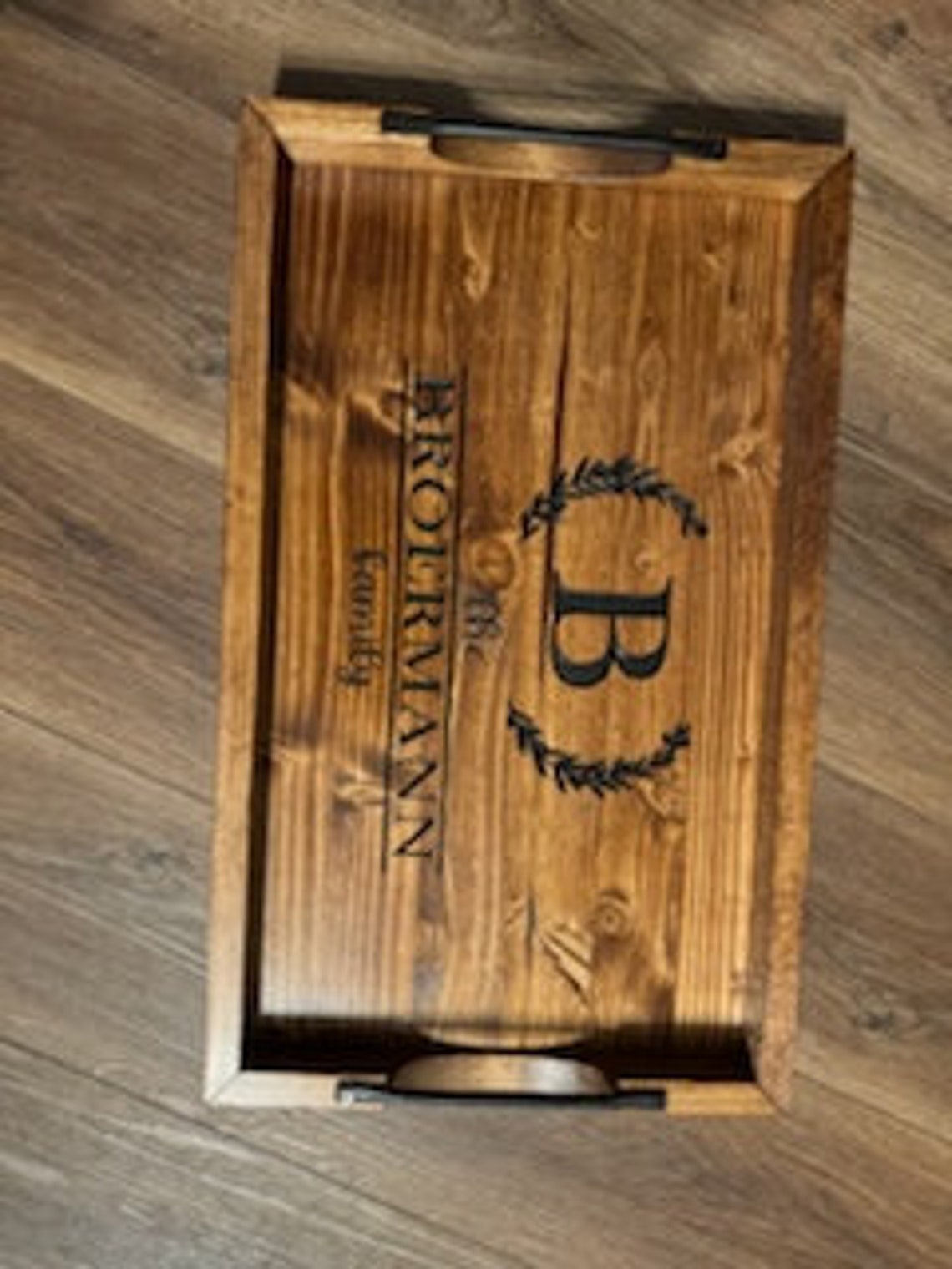 Custom Pine Serving Tray - Etsy