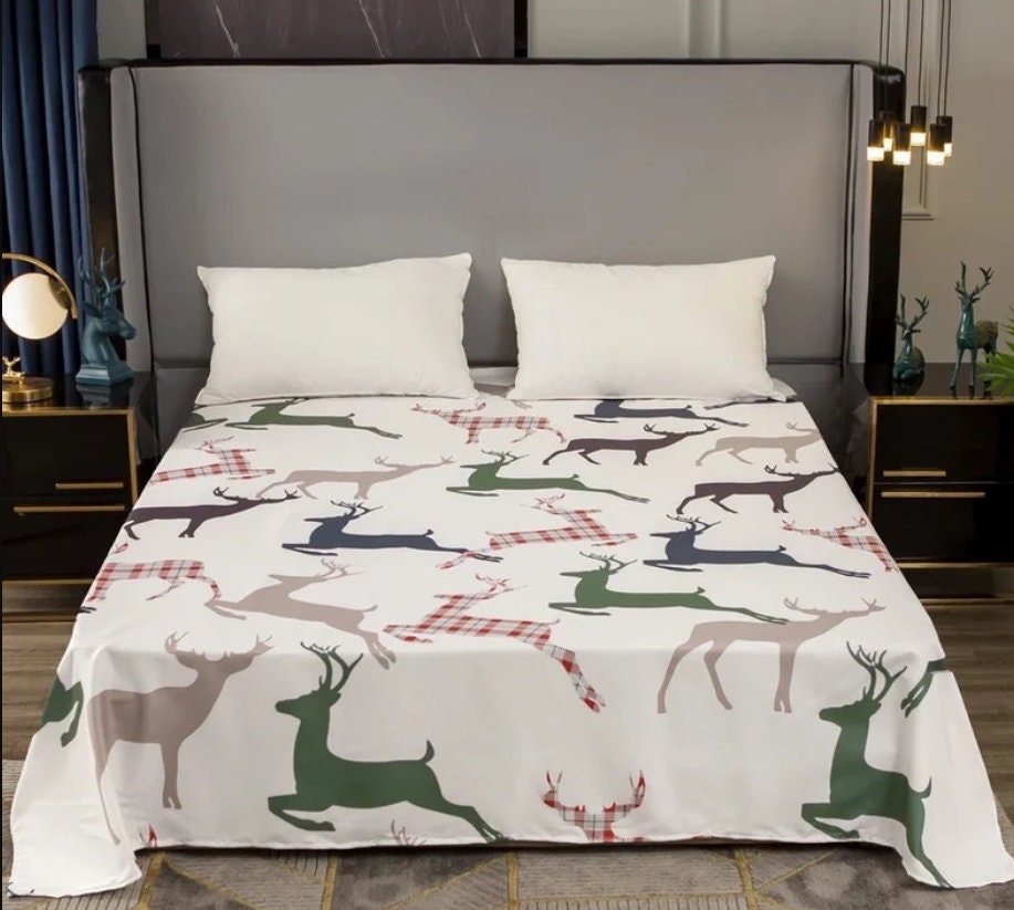 Custom Photo/design Bed Sheet | Personalized Flat Sheet - Etsy