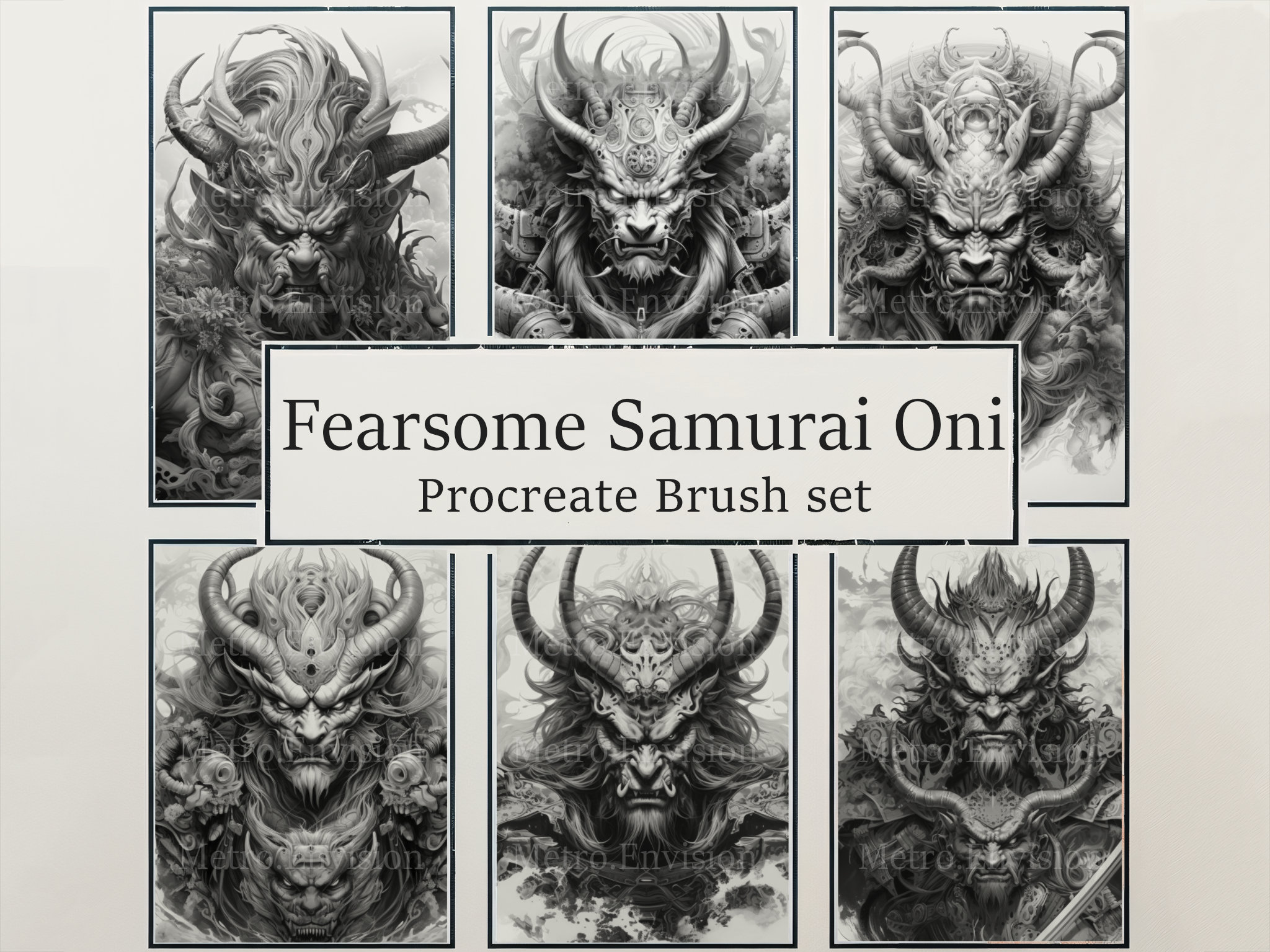 20+ Fearsome Oni Samurai | Yokai | Japanese Folklore | Wild Tattoo ...