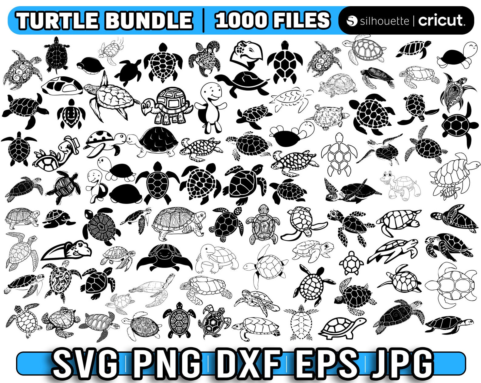Turtle Svg, Sea Turtle Svg for Cricut, Turtles Svg Bundle, Sea Turtle ...