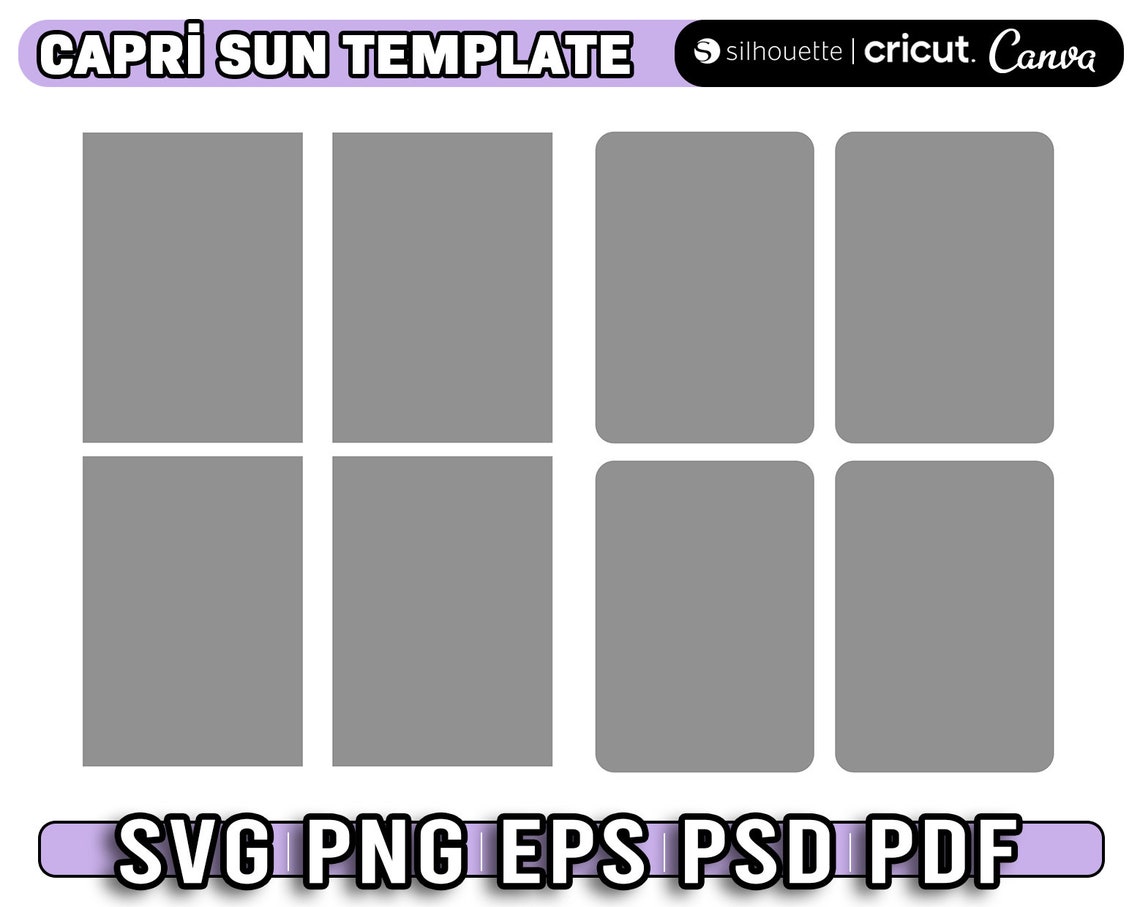 Caprisun Template, Capri Sun Labels Printed, Caprisun Png, Juice ...