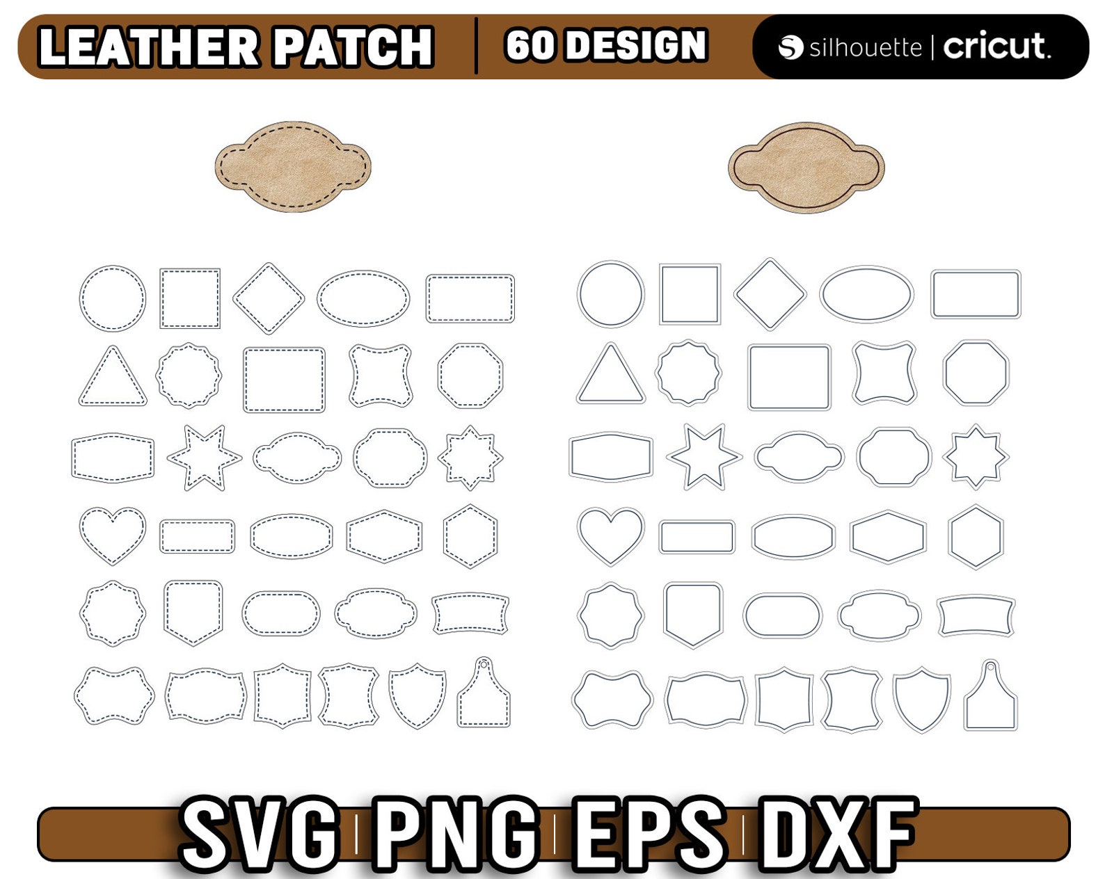 Leather Patch Svg, Leather Patch Png Files, Leather Hat Patch Svg ...