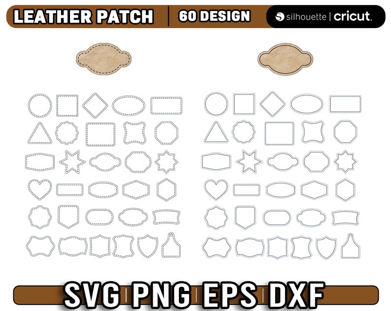 Leather Patch Svg, Leather Patch Png Files, Leather Hat Patch Svg, Leather Laser Cut Files, Svg ...