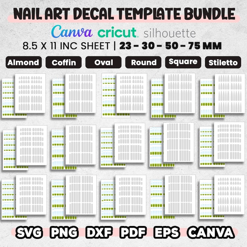 Stilettos Digital Paper - Etsy