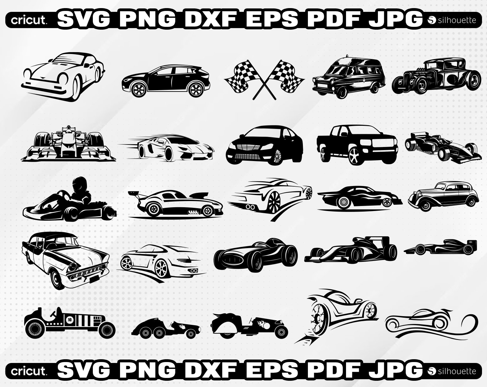 Car Silhouette Vector Free