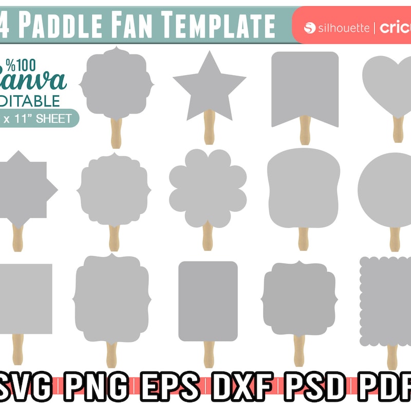 Paddle Fan - Etsy