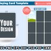 Blank Playing Card Template, Poker Card Template, Editable Trading Card ...