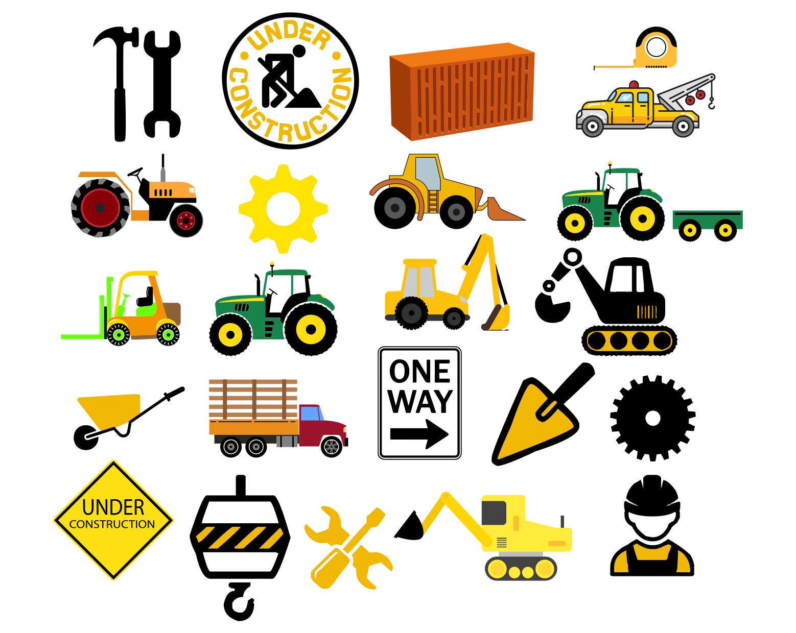 Construction Svg Bundle , Construction Png, Construction Clipart, Dumb ...