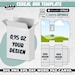 0.95 Oz Cereal Box Template, Cereal Box Svg, Editable Canva, DIY Cereal ...