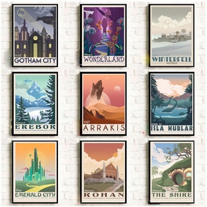 Travel Posters - Etsy