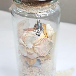 Mini Beach Escape: Real Shells and Coral in Glass Jar Beach Lover Gift ...