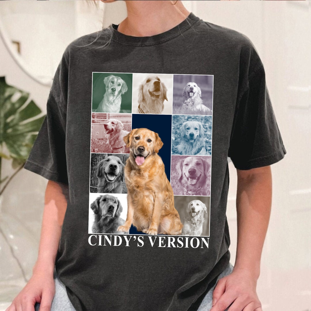 Custom Pet Eras Tour Comfort Color Shirts Eras Tour Pet Version Shirts ...