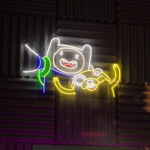 Adventure Time Neon Light - Etsy
