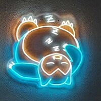 Anime Character - LED Neon Anime Wall Art, Anime, Cartoon Character ...