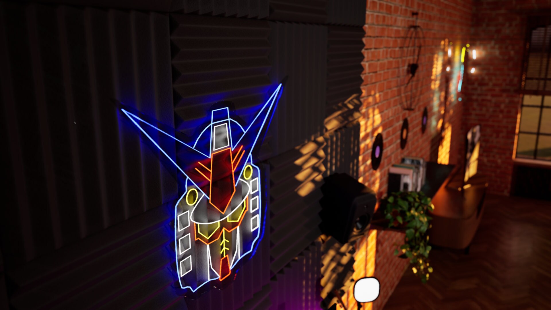 Anime Robot LED Neon Sign: Manga Mech Suit Wall Decor - Etsy