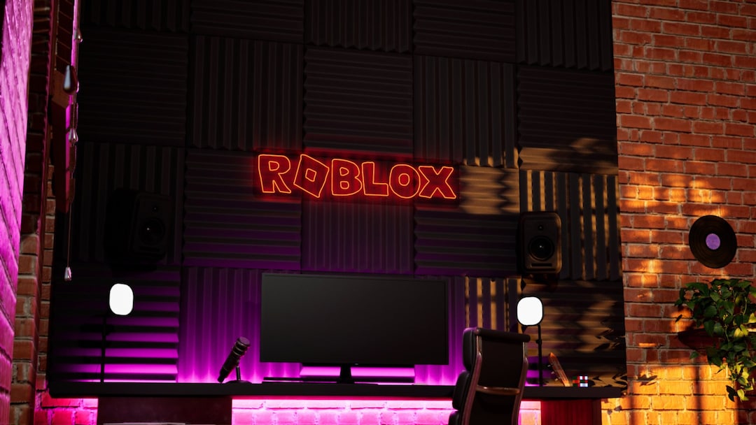 ROBLOX Logo LED Neon Sign, Kids Room Decor, Wall Hangings, Night Light ...