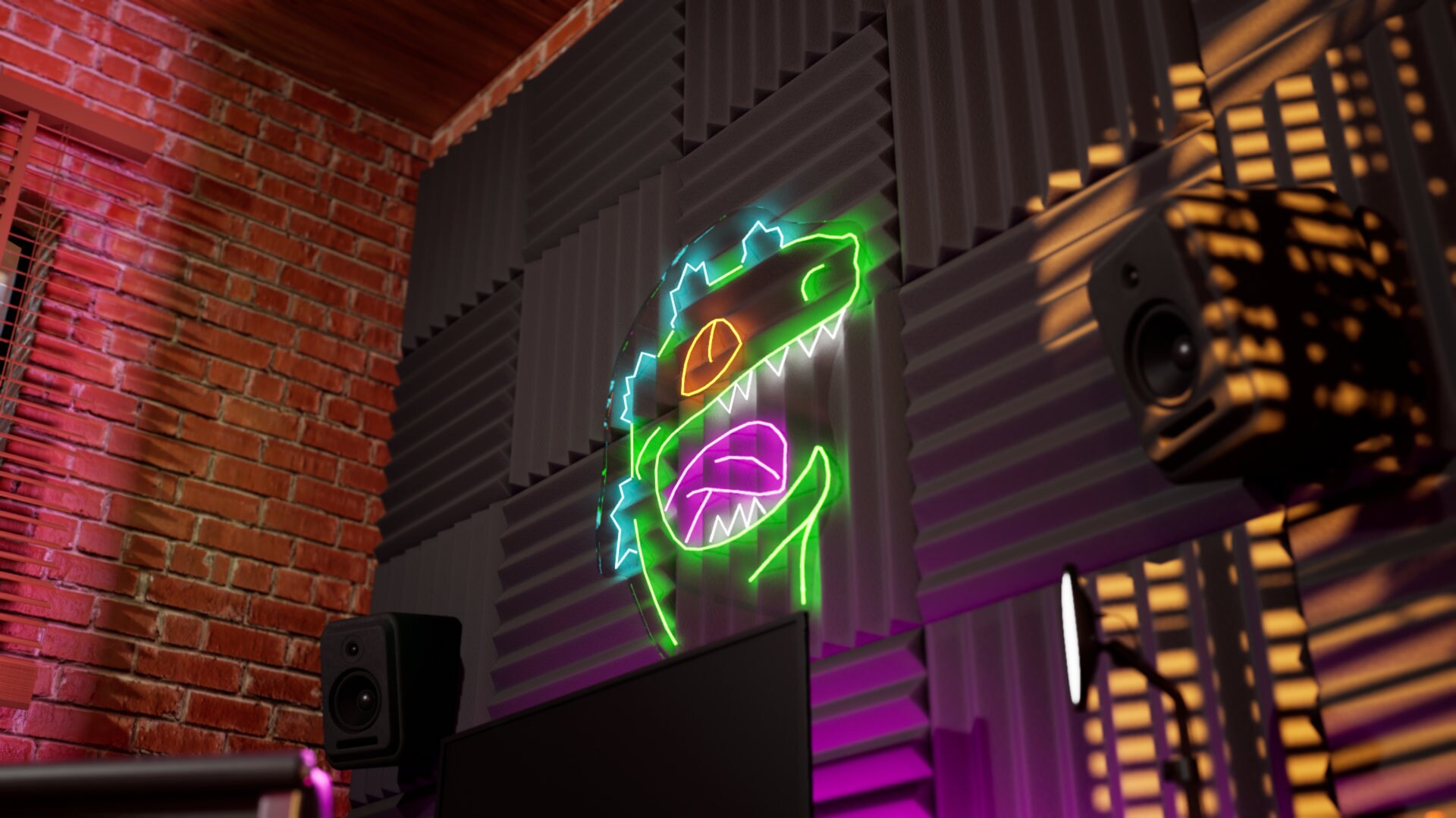 REPTAR LED Neon Sign, Wall Hangings, Kids Room, Birthday Gift, Cartoon ...