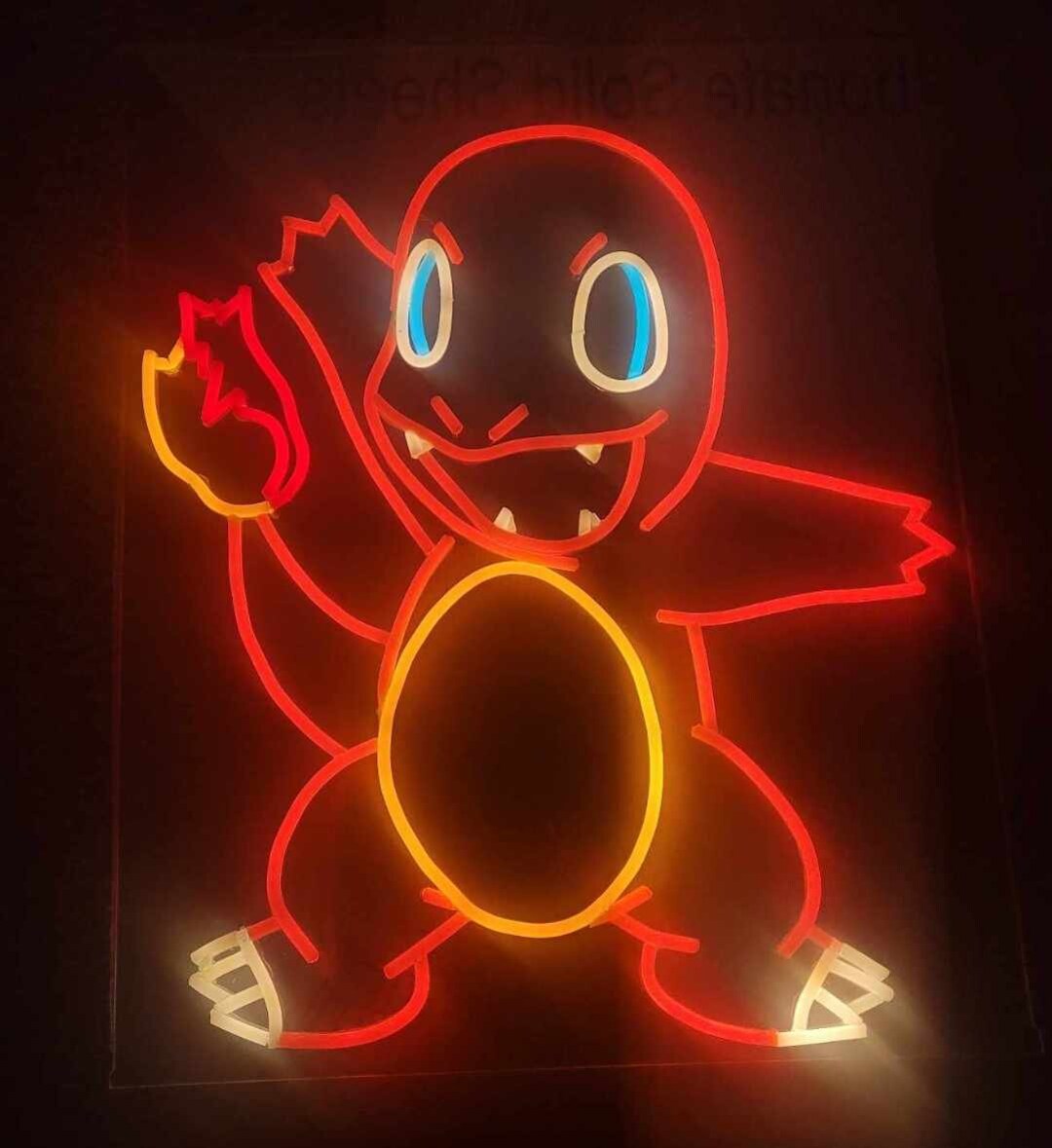 Charmander Pokemon LED Neon Sign Neon Light Wall Decor Kids - Etsy