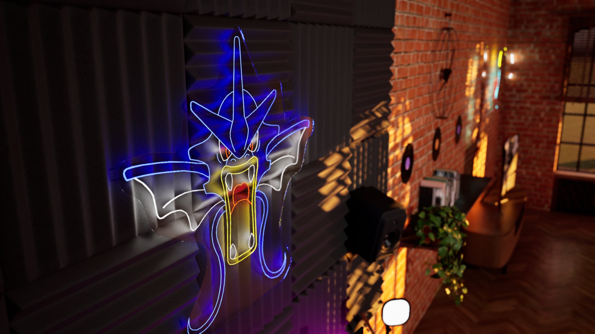 Cool Gyarados Water LED Neon Sign, Wall Hangings, Kids Room, Birthday ...