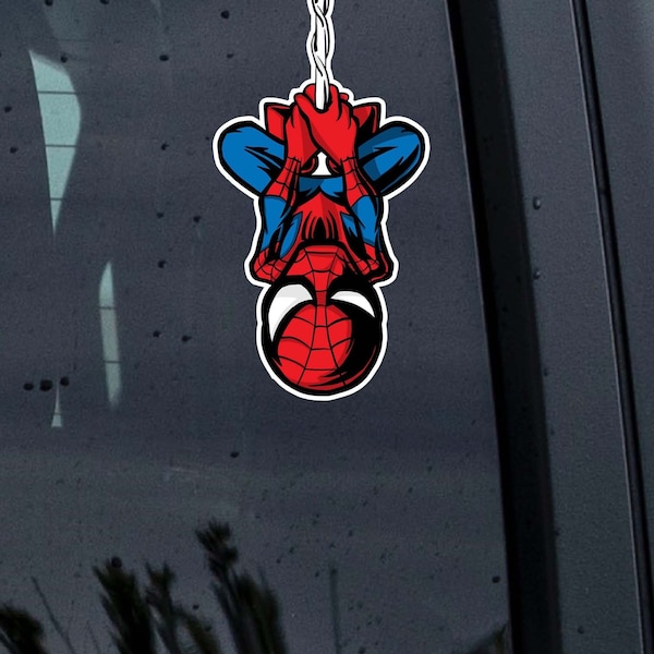 Spiderman Car Sticker - Etsy