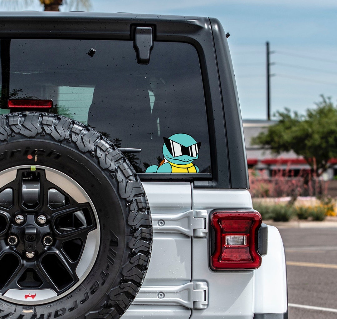 Pokemon Squirtle Vinyl Sticker Great for Parties, Car Windows/bumpers ...