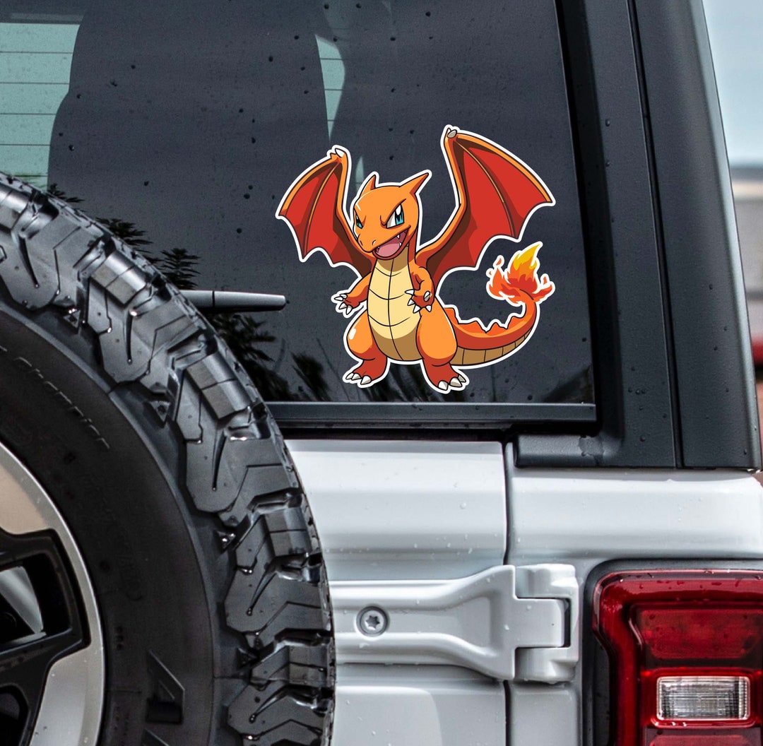 Pokemon Charizard Vinyl Sticker Great for Parties, Car Windows/bumpers ...