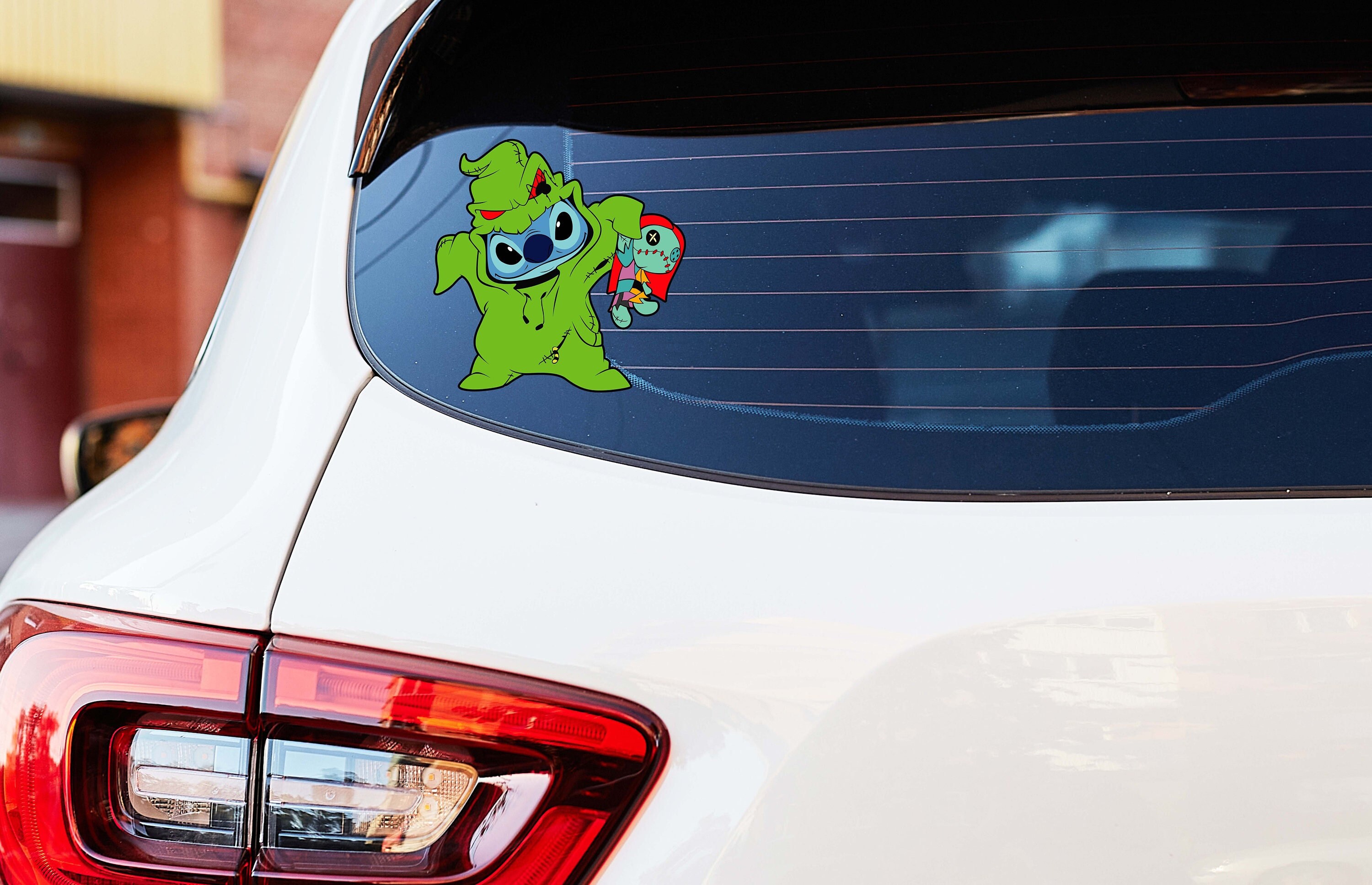 Stitch as Oogie Boogie Vinyl Sticker Great Car Windows/bumpers - Etsy
