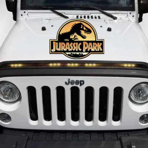 Jurassic Park Car Stickers - Etsy
