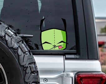 Invader Zim Gir Layered Vinyl Sticker - Etsy