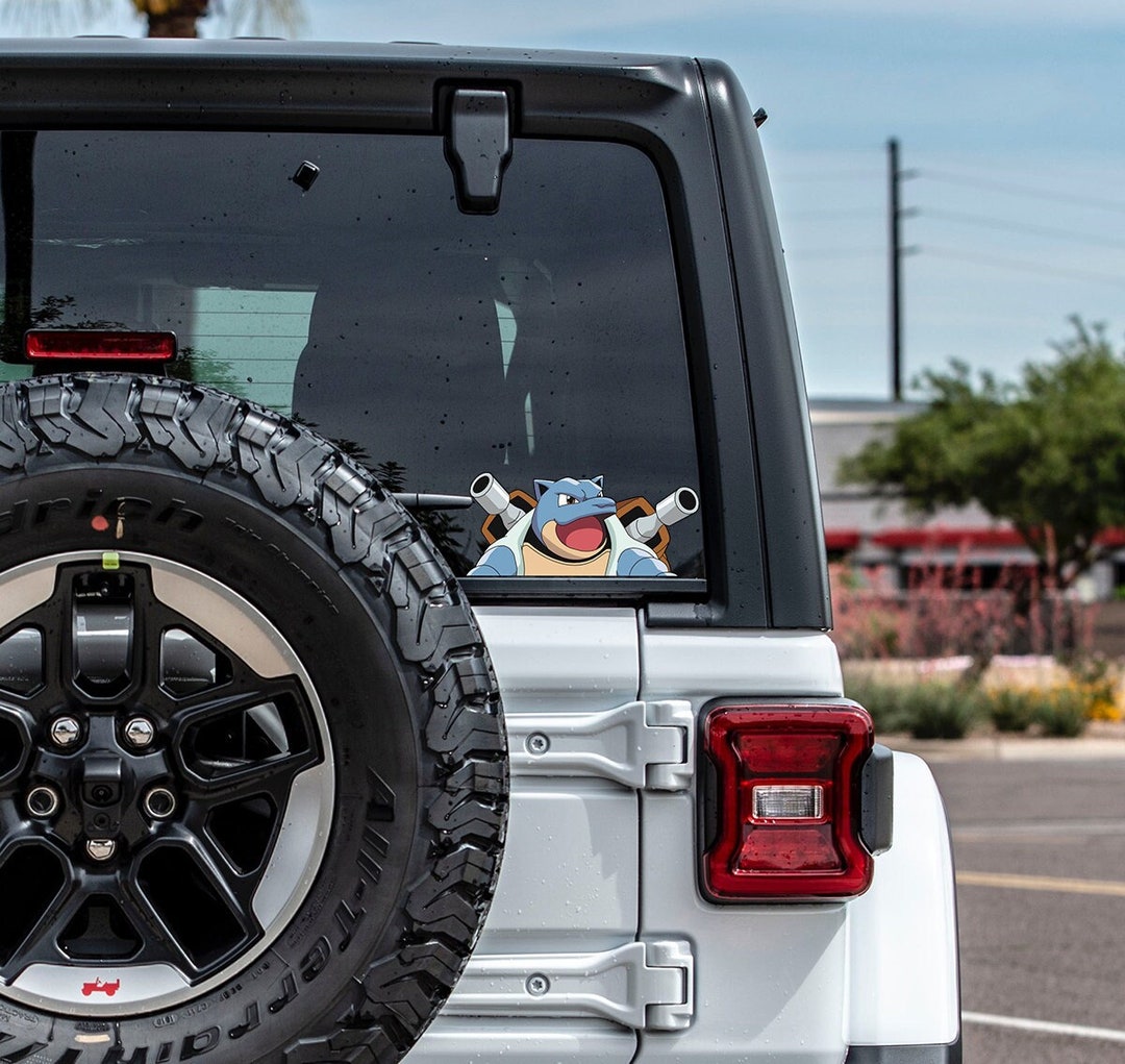 Pokemon Blastoise Vinyl Sticker Great for Parties, Car Windows/bumpers ...