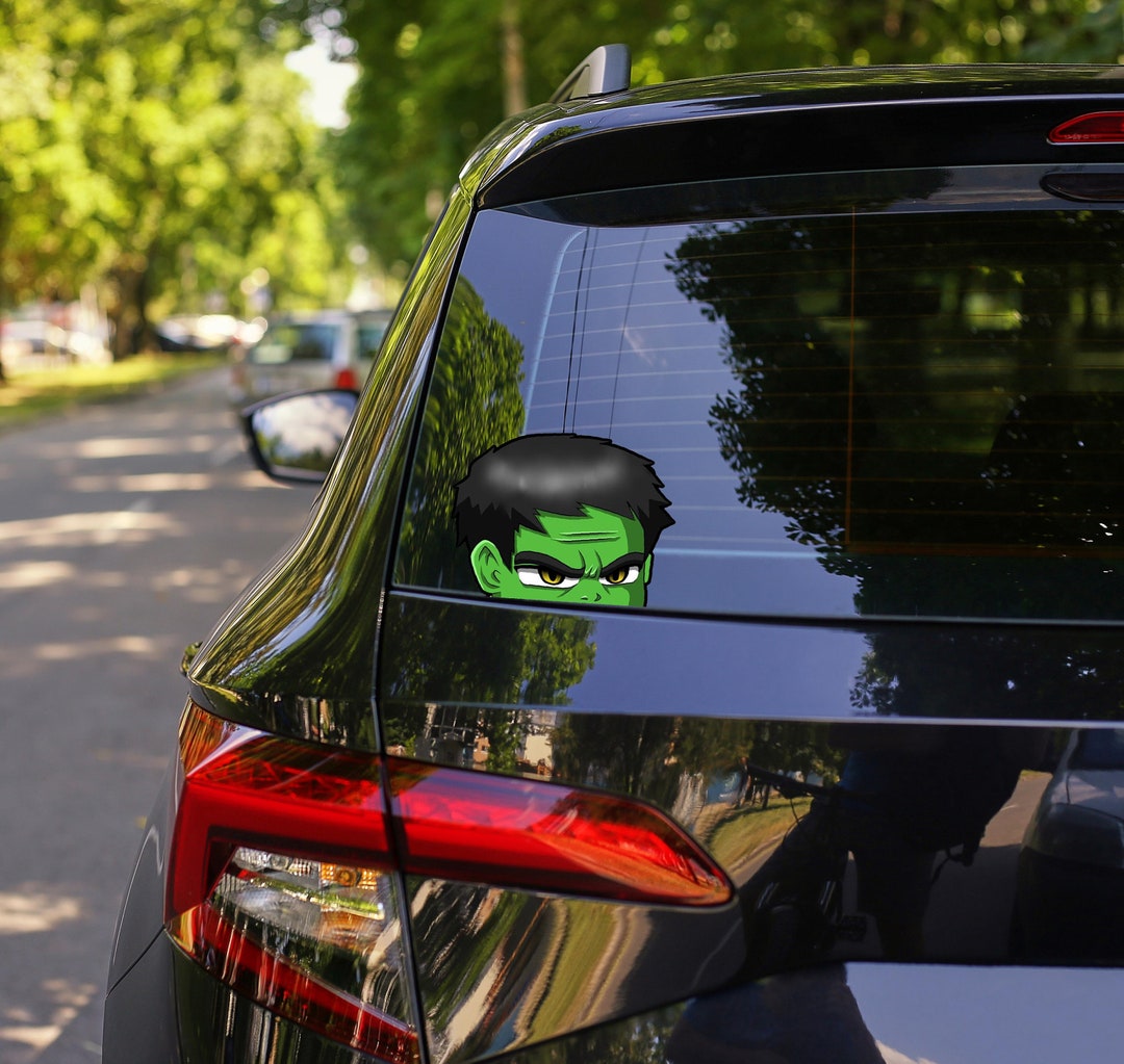 Marvel's Hulk Vinyl Sticker Great for Parties, Car Windows/bumpers ...